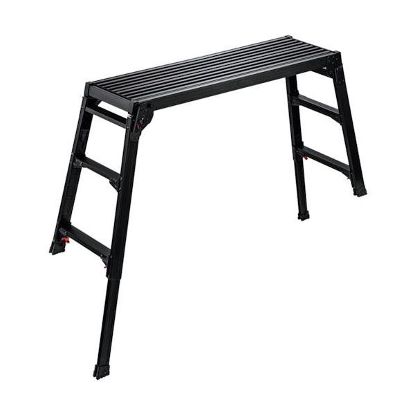 《メーカー》長谷川工業（株）《品番》DRSB-1000《特長》●幅広天板と脚部伸縮で足元の安心感も抜群です。●約31ｃｍまでの段差を解消できます。（DRSWB-1200は約22cm）《用途》●一般ご家庭での日曜大工、内外装補修作業、洗車作業...