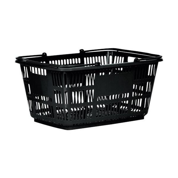 《メーカー》（株）スーパーメイト《品番》CB-33EBK《特長》●取っ手が内側に倒れこむのを防ぐストッパー付きです。●また、本体と取っ手が密着しないように突起を設けることで摩擦による汚れを防止できます。《用途》●買物カゴ用に。●ピッキング用...