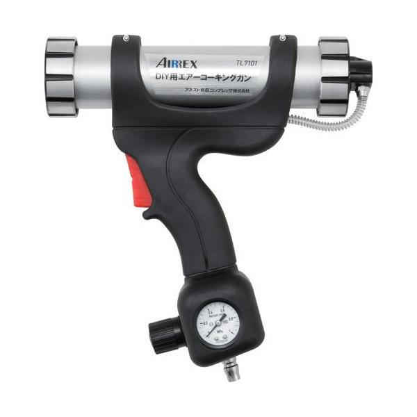 《メーカー》（株）ＡＮＥＳＴ　ＩＷＡＴＡＡ．Ｉ．Ｒ（旧アネスト岩田（株）Ｅビジネス＆エア《品番》TL7101《特長》●エアー式コーキングガンです。《用途》《仕様》●全長(mm):280●全高(mm):300●筒直径(mm):50●適合コーキ...
