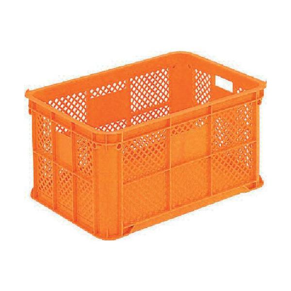 《メーカー》三甲（株）《品番》SK-B80-OR《特長》●底面はベタ面で水抜き穴ありです。《用途》《仕様》●容量(L):68.8●色:オレンジ●外形寸法(mm)間口:619●外形寸法(mm)奥行:429●外形寸法(mm)高さ:319●有効内...