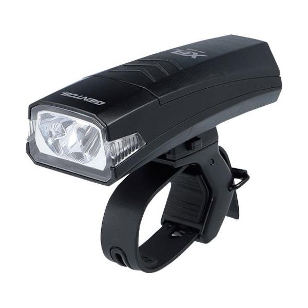 《メーカー》ジェントス（株）《品番》XB-450B《特長》●対向車や歩行者が眩しくない上面カットリフレクター搭載です。●斧形の照射面・AXビームリフレクター搭載です。●φ22〜42mmのハンドル径に対応します。●エネループ・充電式エボルタ使...