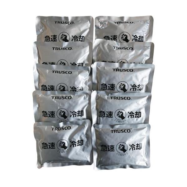 《メーカー》トラスコ中山（株）《品番》TPC-100-10P《特長》●叩いて冷たくなる熱中症予防対策グッズです。●使用後も保冷剤として冷凍庫で冷却させることで繰り返し使用可能です。●冷却時間は最大約15分です。《用途》●熱中症対策に。●暑い...