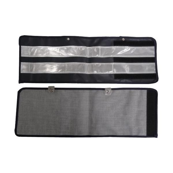 《メーカー》（株）ミズケイ《品番》4100002《特長》●面ファスナーで簡単着脱出来ます。●長靴やブーツの上から装着可能です。●中面の金属フックが長靴の上端２カ所を固定するので作業中ずり落ちません。《用途》●反射材付脚絆で、夜間作業の足元の...