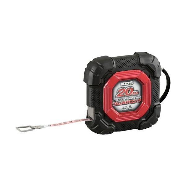 《メーカー》ムラテックＫＤＳ（株）《品番》GKL10-20BP《特長》●目盛が長持ちするナイロンコートテープ仕様です。●コンパクトなカプセルタイプです。《用途》●あらゆる寸法測定に。《仕様》●テープ長さ(m):20●テープ幅(mm):10●...