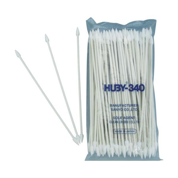 《メーカー》（株）クリーンクロス《品番》CA-008MB《特長》●優れた吸収性で、かつコットンが膨潤しません。●残留溶解物質が少量です。●シリコーンフリーのパッケージです。●軸は紙軸で両面のヘッド部分は独自の技術で尖らせています。●吸水性に...