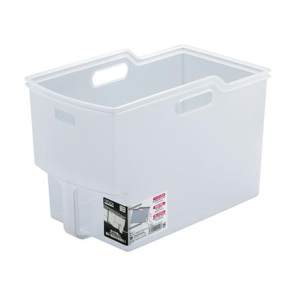 《メーカー》不動技研（株）《品番》401003《特長》●吊り戸棚など高い位置の収納に便利な収納ストッカー。●安定感のある太めのハンドル付で出し入れが簡単です。●後部には傾斜がついており取り出し時、上の棚にぶつからずに取り出せるアイデア設計で...