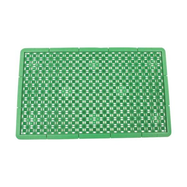 《メーカー》山崎産業（株）《品番》F-185-3-G《特長》●小さめの出入り口に適したサイズ展開しています。●芝とブレードが粗泥や土砂をかき落とします。《用途》●泥落としマット。《仕様》●色:グリーン●サイズ長辺(mm):750●サイズ短辺...