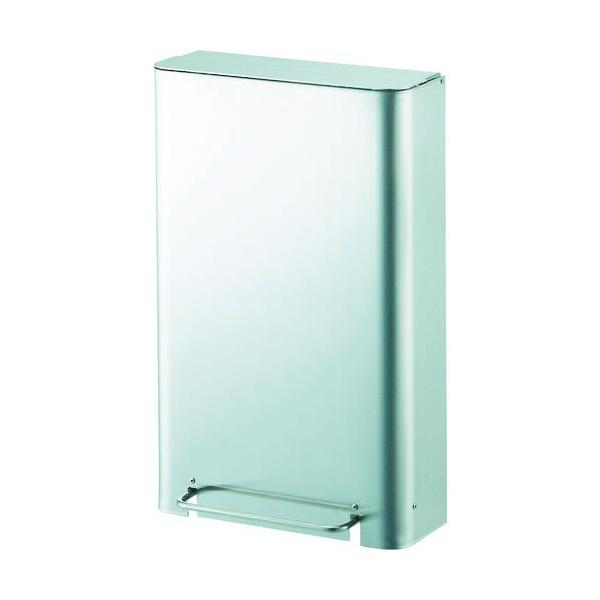 《メーカー》山崎産業（株）《品番》DP-27L-SA《特長》●オールステンレス製だから耐久力抜群です。ペダル式の開閉で、かがみ込むことなくゴミ捨てができます。●立ったまま、不快な音を出さず楽に開閉ができるペダル式です。《用途》●トイレ用汚物...