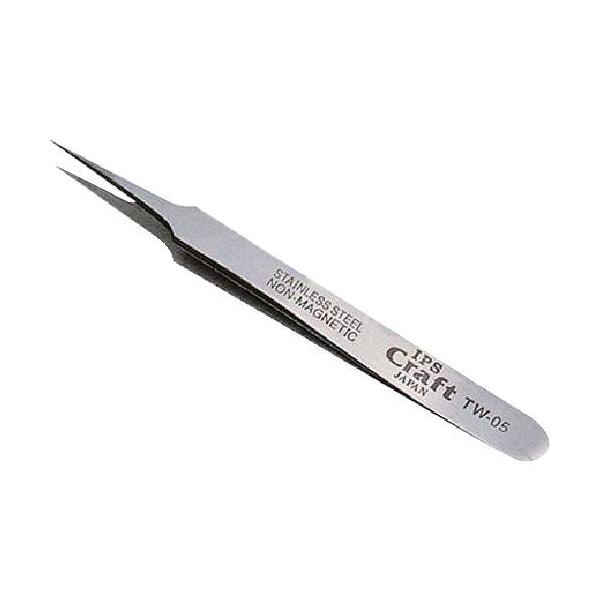 《メーカー》（株）ＩＰＳ　ＰＬＩＥＲＳ《品番》TW-05《特長》●先端の精度とソフトで繊細なタッチにこだわり、仕上げた最高級のホビー用ピンセットです。●先端はまるで針先で、本体先部がシェイプしてあり、保持しているものが見やすいです。《用途》...