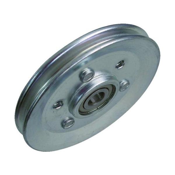 《メーカー》イースタン精工（株）《品番》PULLEY90《特長》●ボールベアリング入で、静音、高荷重設計です。●ボールベアリング入りで、静音・高荷重設計です。《用途》●ワイヤを使用した滑車として。（φ5までのワイヤ径に対応）●ワイヤを使用の...