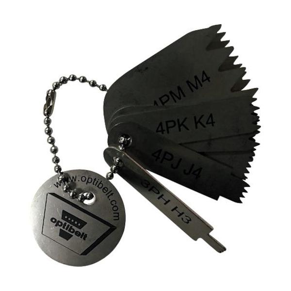 《メーカー》エバオン（株）《品番》RILLENL  RB《特長》●各種リブベルト用プーリーの溝形状の種類やV溝の摩耗具合を簡単に確認することができます。《用途》《仕様》●適合ベルト:PH、PJ、PK、PL、PM●枚数(枚):10《仕様２》●...