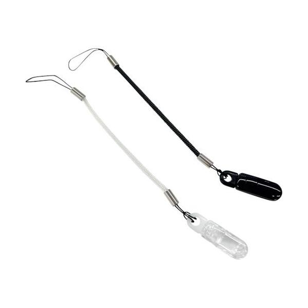 《メーカー》（株）エアージェイ《品番》ASS-08BK《特長》●携帯電話はもちろんのことカッターやキーなどをなくさないように装着してもOKです。●細身のコイルで落下防止します。《用途》《仕様》●長さ(mm):155●色:ブラック《仕様２》《...