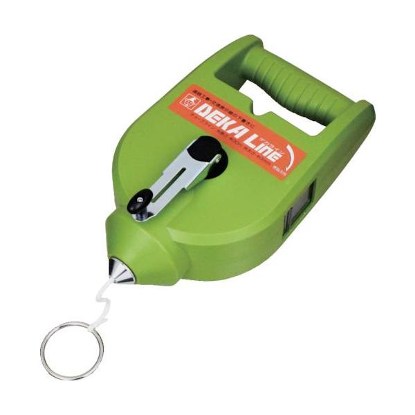 《メーカー》（株）たくみ《品番》2110《特長》●ライン位置が合わせやすい先端形状です。●粉チョークの補給がしやすく、残量の確認ができる透明スライド式大型補給口を採用しています。●糸の太さ約3mmです。《用途》●道路工事、交通表示線の下書き...