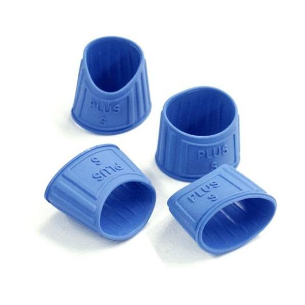 《メーカー》プラス（株）《品番》KM-301《特長》●長時間つけていてもムレにくく、事務作業もスムーズに進みます。●しっかりめくれる強い摩擦力のラバータイプです。《用途》《仕様》●サイズ:S●内径(mm):12●長さ(mm):14●色:ブル...