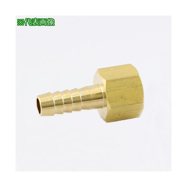 《メーカー》アソー（株）《品番》HF-1295《特長》●ホースとネジの接続に《用途》●ホース用継手。《仕様》●接続口径D:Rc1/4●接続口径(タケノコ外径)(mm):9.5●六角対辺(mm):17●使用流体:水・空気・油●タイプ:内ネジホ...