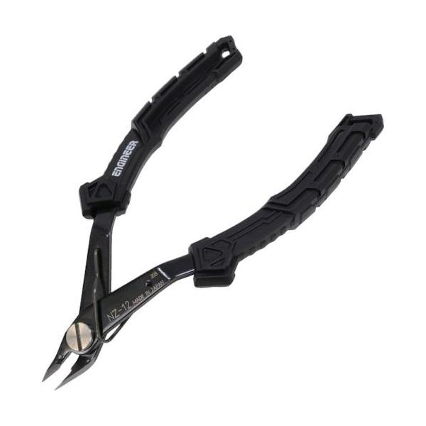 《メーカー》（株）エンジニア《品番》NZ-12G《特長》●軽量で、切れ味に優れたパラレル形状のニッパーです。●先端極細0.3mm（両刃0.6mm）で、高密度に実装された精密基板でのリード線の切断に対応します。●パラレル形状により、楽な姿勢で...