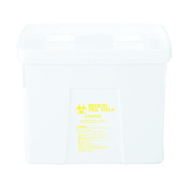 《メーカー》三甲（株）《品番》SK-K40N-WH《特長》●感染性廃棄物処理容器です。●水漏れをシャットアウトする安全設計です。●焼却時に有毒ガスが発生しないので、安心です。《用途》《仕様》●色:ホワイト●外形寸法(mm)奥行:320●外形...