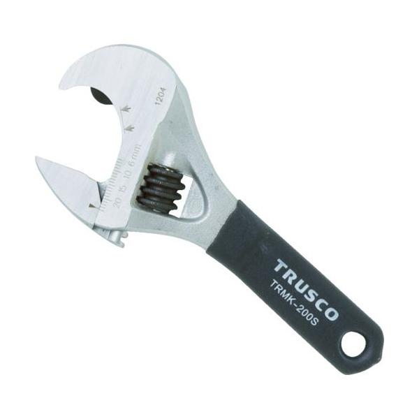 《メーカー》トラスコ中山（株）《品番》TRMK-250S《特長》●手のひらサイズのショートタイプなので、作業場所が限られている狭所などに大変便利です。●一度ナットを合わせたら、手首のひねり・反復だけで連続作業ができる画期的な世界特許・フリー...