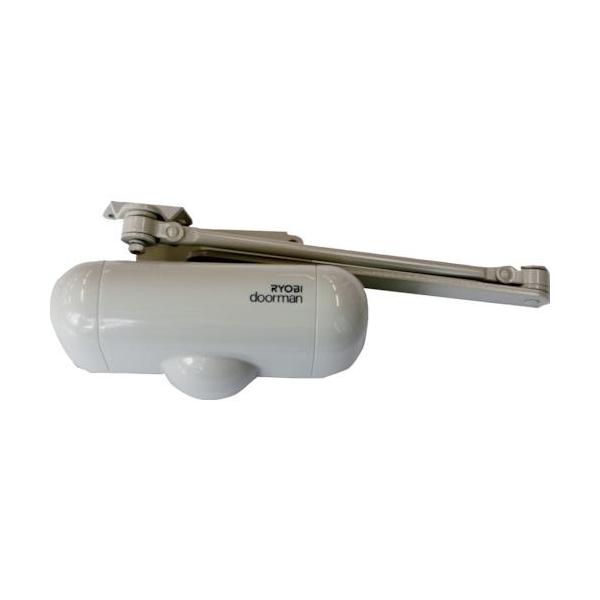 《メーカー》リョービ（株）《品番》S-101PV-IV《特長》●幅の狭い600mmドアから幅の広い900mmまでのドアに対応します。●住宅事情によりコンパクトドアが増えている中、開閉力調整機能によりご高齢や小さなお子様などの力の弱い方にも楽...