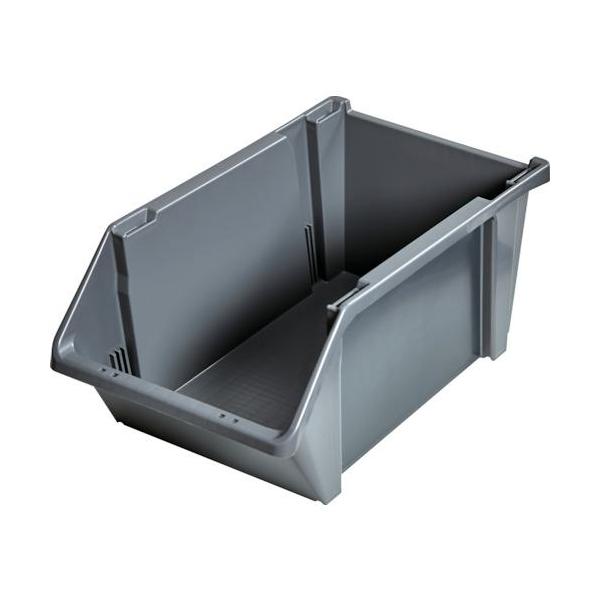 《メーカー》トラスコ中山（株）《品番》T20-GY《特長》●工具・各種部品の集中管理に役立ちます。●コンテナを積み重ねて（ネスティング）使用することもできます。●底面が小さくなっているので収納物が空になれば、かさが低く積み重ねられます。《用...