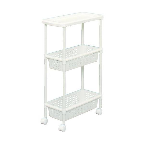 《メーカー》アイリスオーヤマ（株）《品番》MKW-3S《特長》●収納する物に応じてバスケットの取付位置が変えられます。●ポールはバスケット内に分割して収められるので、使用しない時はコンパクトに収納することができます。天板部分は雑巾などが掛け...