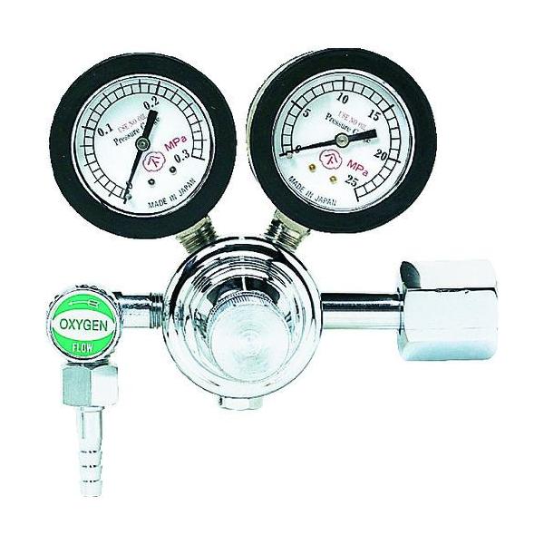 《メーカー》ヤマト産業（株）《品番》YR90KE《特長》●圧力計ゴムカバー付です。●車載振動に強いロックナット、出口バルブ付です。《用途》●活魚水槽への酸素供給用。《仕様》●型式:関東式●出口接続:Φ8ホース口《仕様２》●1次側使用圧力:2...