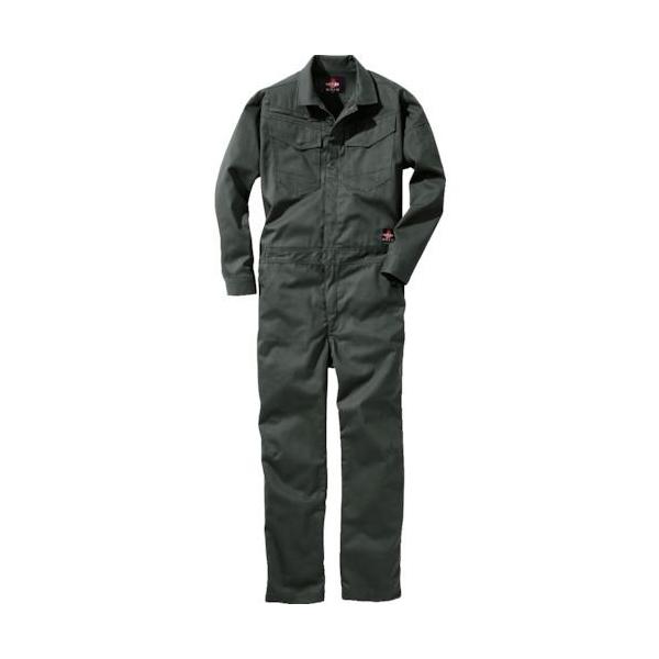 《メーカー》村上被服（株）《品番》4208-L-38《特長》●HONO難燃加工綿100％で作られた耐炎・耐熱・制電性に優れた素材です。●接炎しても燃え上がることなく炭化します。●やわらかく肌触りの良い素材です。●洗濯しても難燃性能は低下しま...