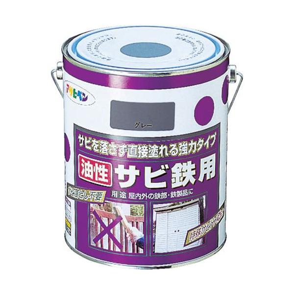 《メーカー》（株）アサヒペン《品番》518422《特長》●特殊な強力防錆剤の働きでサビ止め効果を発揮するので、サビ面の上からそのまま塗っても問題ありません。《用途》●鉄部の下塗り用サビ止め。《仕様》●色:赤サビ●容量(L):1.8●乾燥時間...