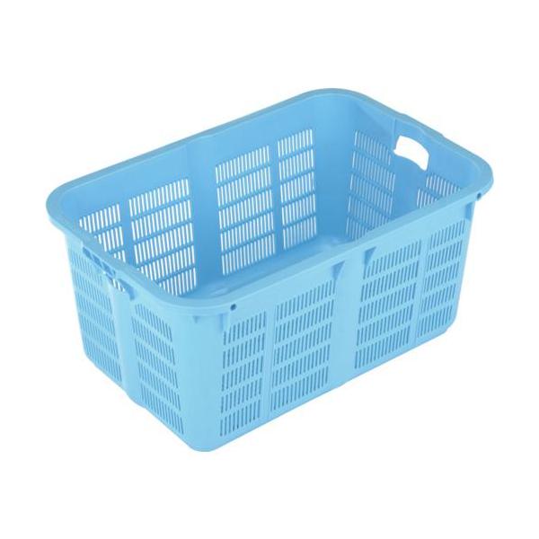 《メーカー》岐阜プラスチック工業（株）《品番》NO-800《特長》●様々な分野で活用できるオールマイティーなメッシュコンテナです。《用途》●農業、水産業、食品加工業など水を使う場面に最適です。《仕様》●容量(L):80●色:ブルー●外形寸法...