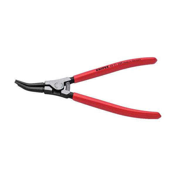 《メーカー》ＫＮＩＰＥＸ社《品番》4521-200《特長》●鍛造により大変頑丈です。●直径12mm以上で、すき間が2.2mm以上のリングの取り付け、取り外しに適しています。●直径12.0mm以上のリングに使用できます。●すき間が2.2mm以...