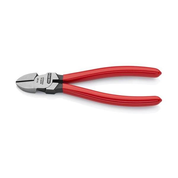 《メーカー》ＫＮＩＰＥＸ社《品番》7001-160《特長》●様々な場面で活躍する汎用性の高い斜ニッパです。●高品質な原材料を用いることで、精密な作業を可能にし、ツール寿命も長くなっています。●軟線・硬線を精密に切断することができます。●刃の...