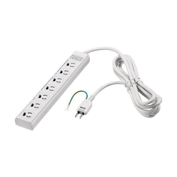《メーカー》（株）バッファロー《品番》BTWMTSKL3720WH《特長》●3ピン7個口の電源タップ  ●4個口連動集中スイッチで接続機器を一括でオン/オフ  ●落雷による機器の故障を防ぐ雷サージガード付  ●強力マグネットでスチール面にし...