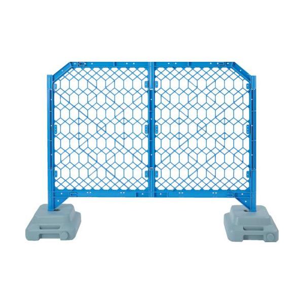 《メーカー》ＤＩＣプラスチック（株）　容器資材営業部《品番》DSPF1500《特長》●大型サイズで設置の手間が省けます。●フェンスの支柱は円筒形で自由な角度でレイアウトできます。●ホコリや汚れが付きにくい丸棒ネット構造です。《用途》●区画整...