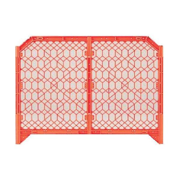 《メーカー》ＤＩＣプラスチック（株）　容器資材営業部《品番》DSPF1500《特長》●大型サイズで設置の手間が省けます。●フェンスの支柱は円筒形で自由な角度でレイアウトできます。●ホコリや汚れが付きにくい丸棒ネット構造です。《用途》●区画整...