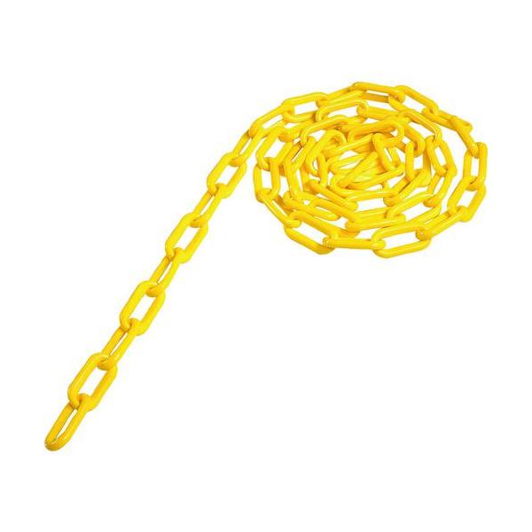 《メーカー》（株）カーボーイ《品番》CP23《特長》●チェーン同士をつなげるジョイントパーツ付です。《用途》●立ち入り禁止表示に。●歩行者、車両の誘導に。《仕様》●色:イエロー●径(mm):8●長さ(m):2《仕様２》●チェーン径8mm《原...