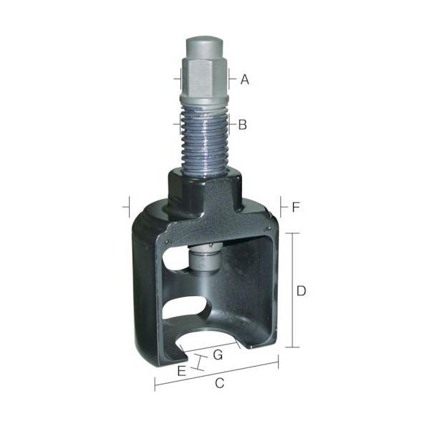 《メーカー》（株）ハスコー《品番》JF-401ZM《特長》●タイロットエンド、ドラッグリンク、ロアアーム（一部スペースのある車種のみ）などのボールジョイントおよびピットマンアームなどが、直押しでスムーズに抜き取りできます。《用途》●JF-4...