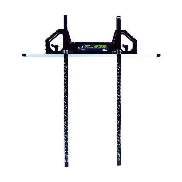 《メーカー》シンワ測定（株）《品番》73702《特長》●2本の竿で電気丸ノコを固定する事で切断時の安定性が格段にアップしました。●脱落しない新型ブレ防止金具付きです。●レバー型ネジ採用でガッチリ固定が可能で、レバー部を引き上げる事で空転させ...