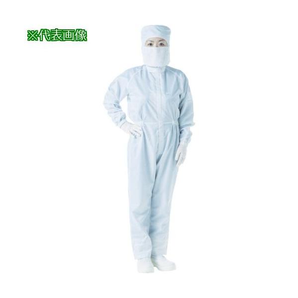 《メーカー》トラスコ中山（株）《品番》TCOGF-B-L《特長》●制電糸もグリッド仕様により優れた制電性を維持できます。●高品質で洗濯耐久性も兼ね備えた商品です。●１／２の綾織生地を使用しています。《用途》●クリーンルーム、ちり・ホコリ・静...