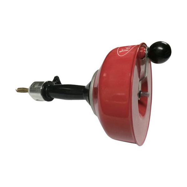 《メーカー》（株）カンツール《品番》VD-50SZ《特長》●市販の電動ドリルを取り付け、電動でも使用できます。●簡易自動送り装置で、ワイヤ操作も楽にできます。《用途》●流しなどの配水管の詰まり、異物の除去に。《仕様》●清掃能力距離(m):7...