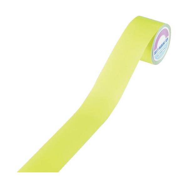 《メーカー》（株）日本緑十字社《品番》265017《特長》●衝突防止など、あらゆる危険回避や注意喚起に高い効果を発揮する反射性ラインテープです。《用途》●屋内用。●駐車場・工場・倉庫の壁面、支柱などに。●様々な危険箇所に。《仕様》●色:蛍光...