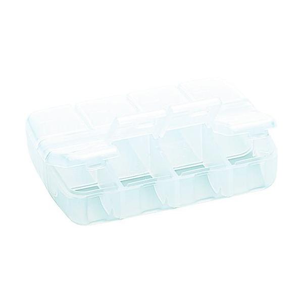 《メーカー》（株）リングスター《品番》PT-98-C《特長》●個別フタ付シングルスペースで小物収納に最適です。●ポケットに納まりやすいフラットタイプです。●取り出しやすい底アール付です。《用途》●文具用品、小物、薬など収納可能。《仕様》●色...