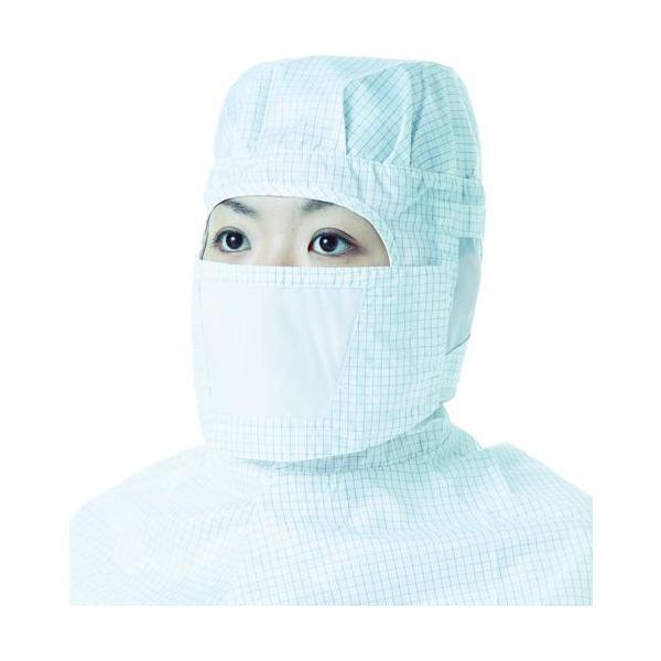 《メーカー》トラスコ中山（株）《品番》TGTMF-W《特長》●呼吸部はメッシュ仕様のマスクです。●グリッドタイプの生地を使用《用途》●静電気対策の必要な作業に。●クリーンルーム・精密機械工業・薬品、食品工場《仕様》●縦(mm):120●横(...