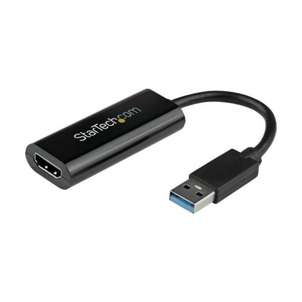《メーカー》ＳＴＡＲＴＥＣＨ．ＣＯＭ社《品番》USB32HDES《特長》●USB Type-AポートにHDMIモニターを接続します。●ノートパソコン搭載画面を含め合計で2画面を拡張モードでサポートします。●オフィスワーク、在宅勤務、会議室プ...