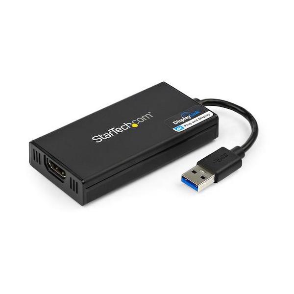 《メーカー》ＳＴＡＲＴＥＣＨ．ＣＯＭ社《品番》USB32HD4K《特長》●USB Type-AポートにHDMIモニターを接続します。●ノートパソコン搭載画面を含め合計で2画面を拡張モードでサポートします。●DisplayLink 4K プラ...