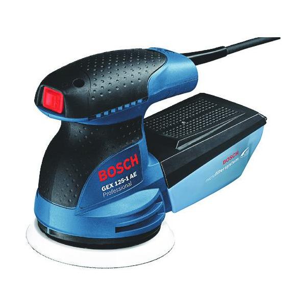 《メーカー》ボッシュ（株）《品番》GEX125-1AE《特長》●軽量・コンパクトデザインです。●ダイヤル式無段変速です。●マイクロフィルターシステムでクリーンな作業環境を実現します。●防じんメインスイッチで粉じんの侵入による故障を防ぎます。...