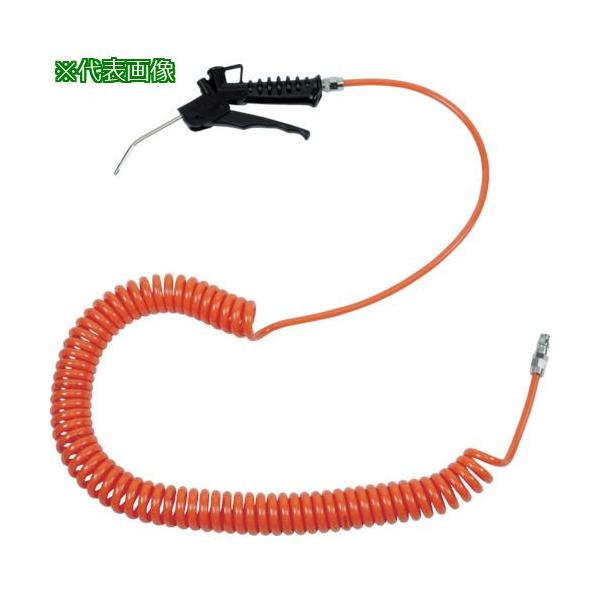 《メーカー》トラスコ中山（株）《品番》TCBS-7《特長》●ガンとホースがセットになっており、そのまま使用できます。（カップリングプラグ付）●手元でのレバー操作で簡単流量調整できます。●エアの供給が上下どちらでも可能な万能型です。●折れぐせ...