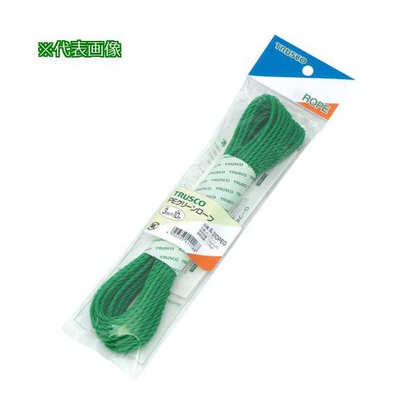 《メーカー》トラスコ中山（株）《品番》R-610PEG《特長》●水に浮き、濡れても硬くなりにくいため強度変化が少ないです。《用途》●屋外の柵用。●防球・園芸ネットの補修。●造園、ゴルフ場の区画整理。《仕様》●色:緑●線径(mm):6●長さ(...