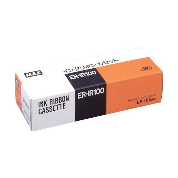 《メーカー》マックス（株）《品番》ER-IR100《特長》《用途》《仕様》●リボン色:黒●適合機種:ER-180UD・ER-110S3・ER-110S4・ER-80S《仕様２》《原産国（名称）》日本《材質／仕上》《セット内容／付属品》《注意...