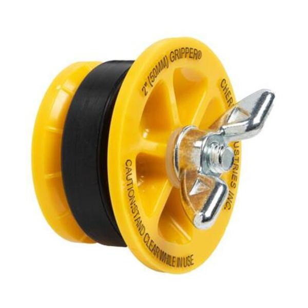 《メーカー》（株）カンツール《品番》G-2《特長》●蝶ネジを手で締めることによって拡張させて管に密着するプラグです。《用途》《仕様》●呼び径(mm):50●長さ(m):49●長さ(mm):48●最小〜最大使用管径(mm):49〜55●最大許...