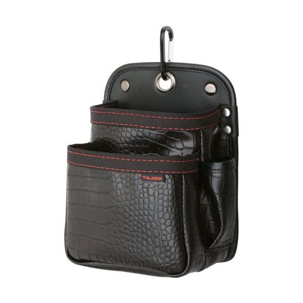 《メーカー》（株）ＴＪＭデザイン《品番》SFKBG-2S2H《特長》●2つのセフで着脱性アップした「セフツインフック」です。●高強度でしなやかな高耐久合成皮革です。●光沢と凹凸が独特の高級感と存在感を放つクロコ調です。●幅広い職人さんに適し...